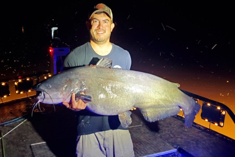 Virginia Bow-Angler Lands Massive, Record-Setting Blue Catfish