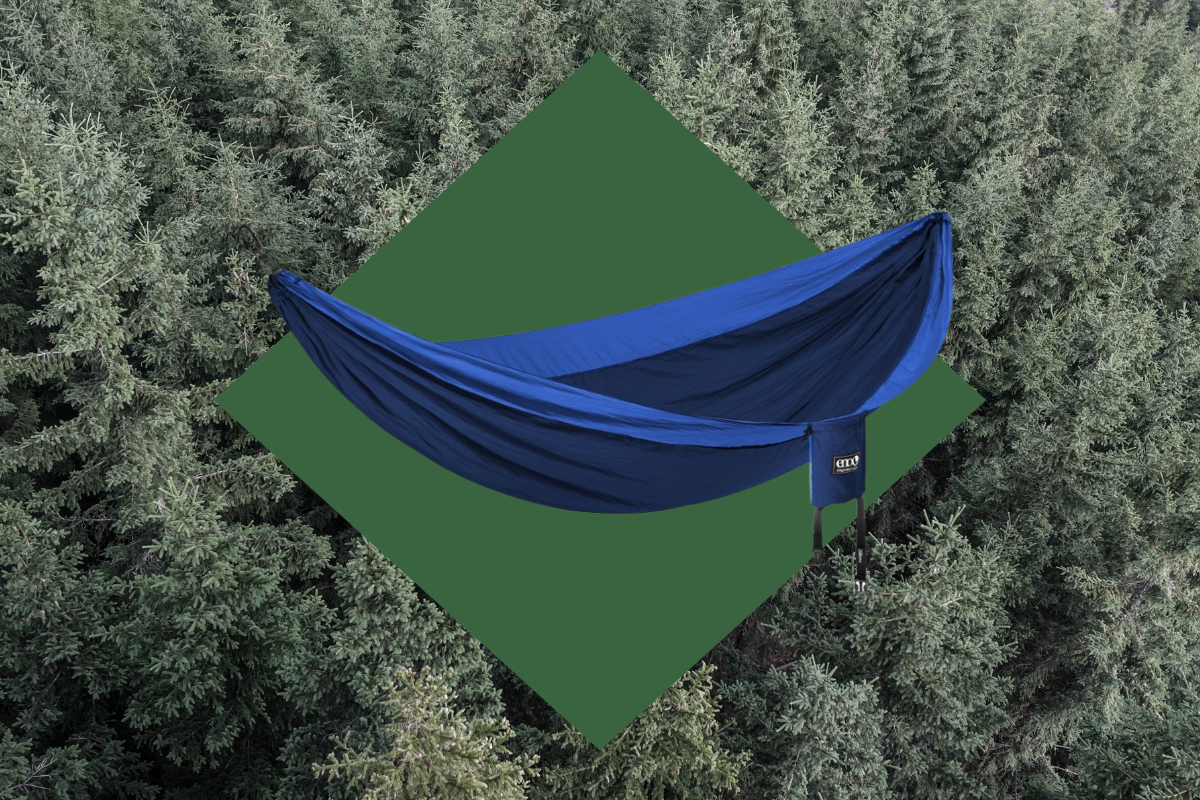 This Portable Camping Hammock Has a Built-in Mosquito Net to Keep Pesky ...