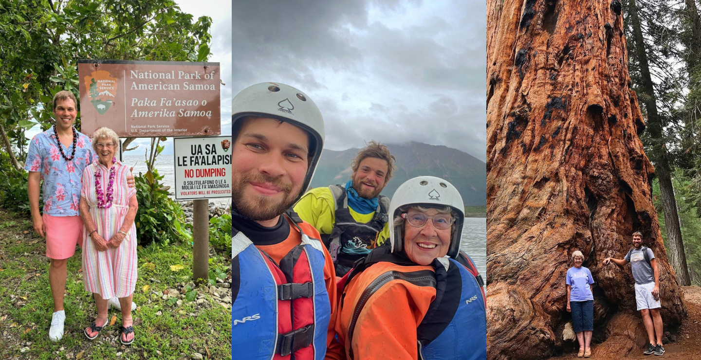 Ohio Man Takes 93-Year Old Grandmother to All 63 National Parks