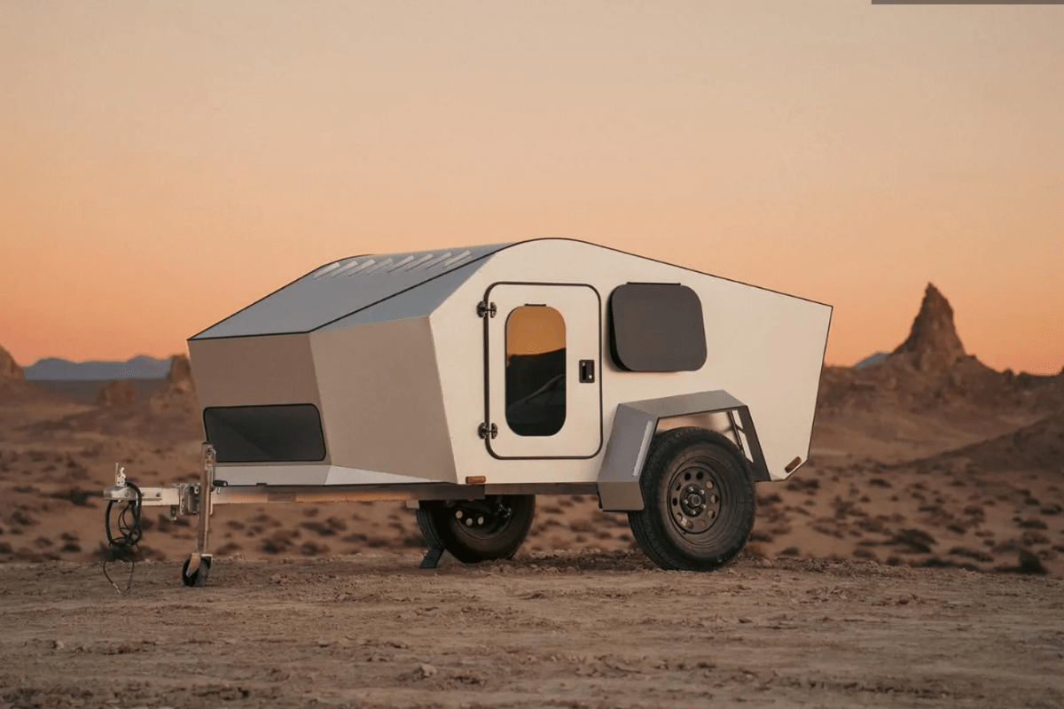 Polydrops Makes a Lighter, Aerodynamic Camper for EVs That's Under ...