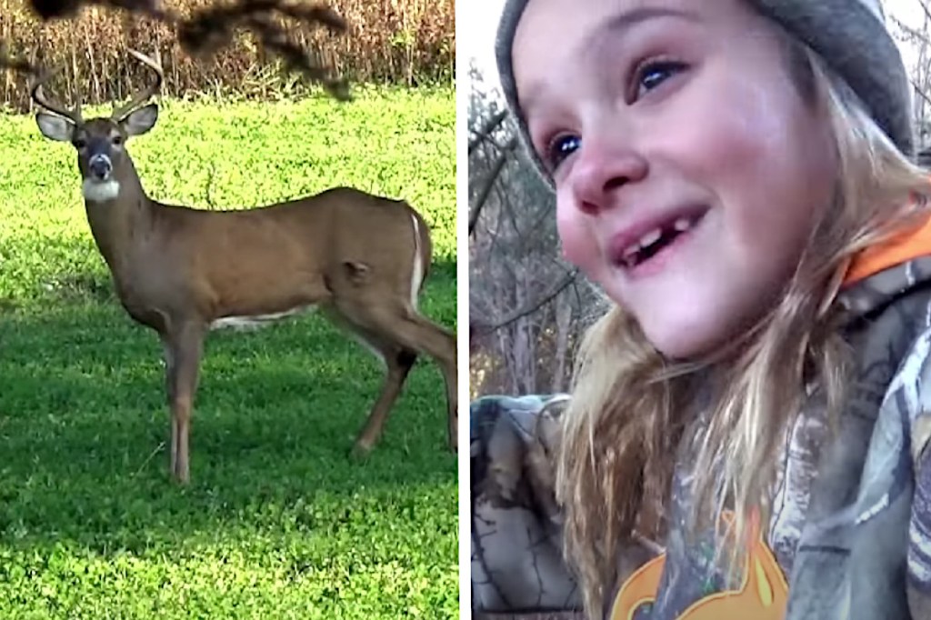 Lee and Tiffany Lakosky's Son Cameron Bags First Buck Ever