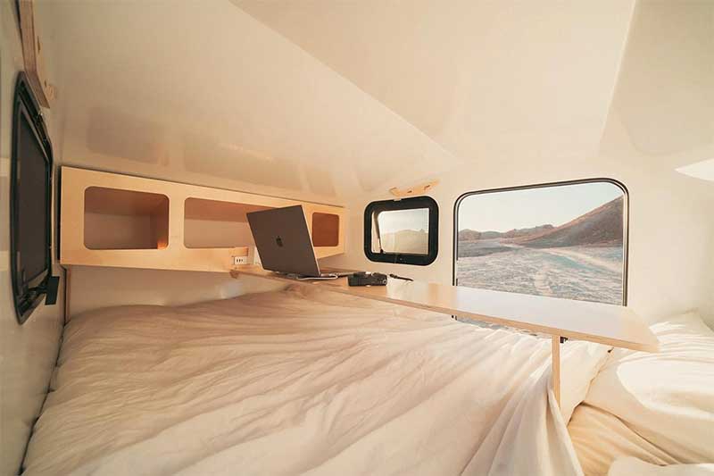 Polydrops Makes a Lighter, Aerodynamic Camper for EVs That's Under ...