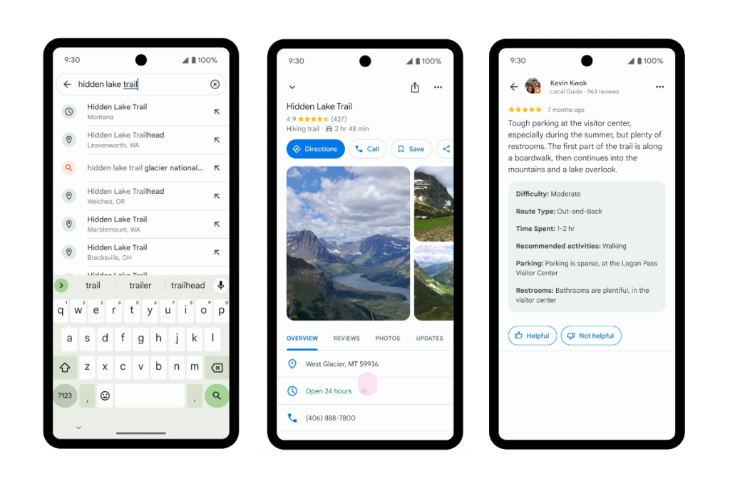 Google Updates Maps To Make Exploring National Parks Easier