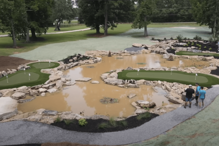 Shaq Had a $500,000 Koi Pond Built In Just 10 Days in His Yard