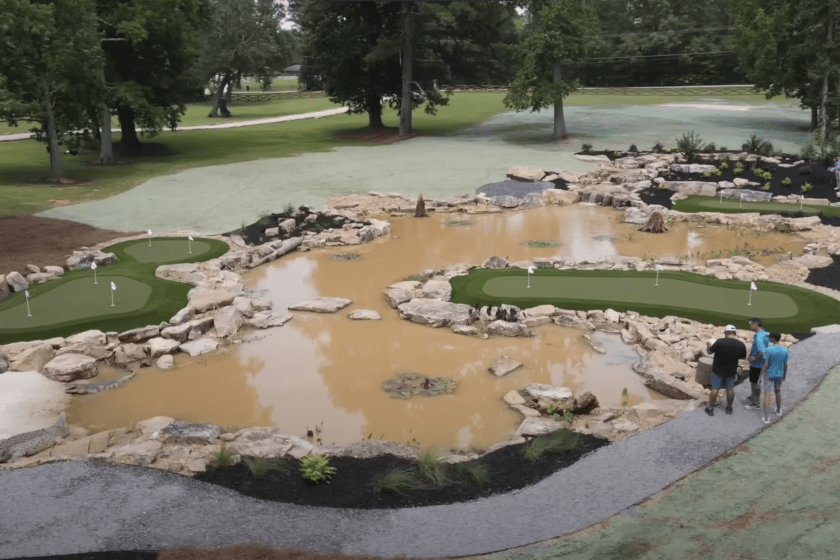 Shaq Had a $500,000 Koi Pond Built In Just 10 Days in His Yard