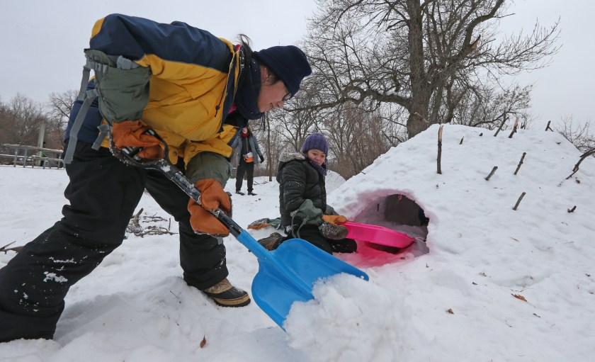 How to Build a Snow Shelter - Wide Open Spaces
