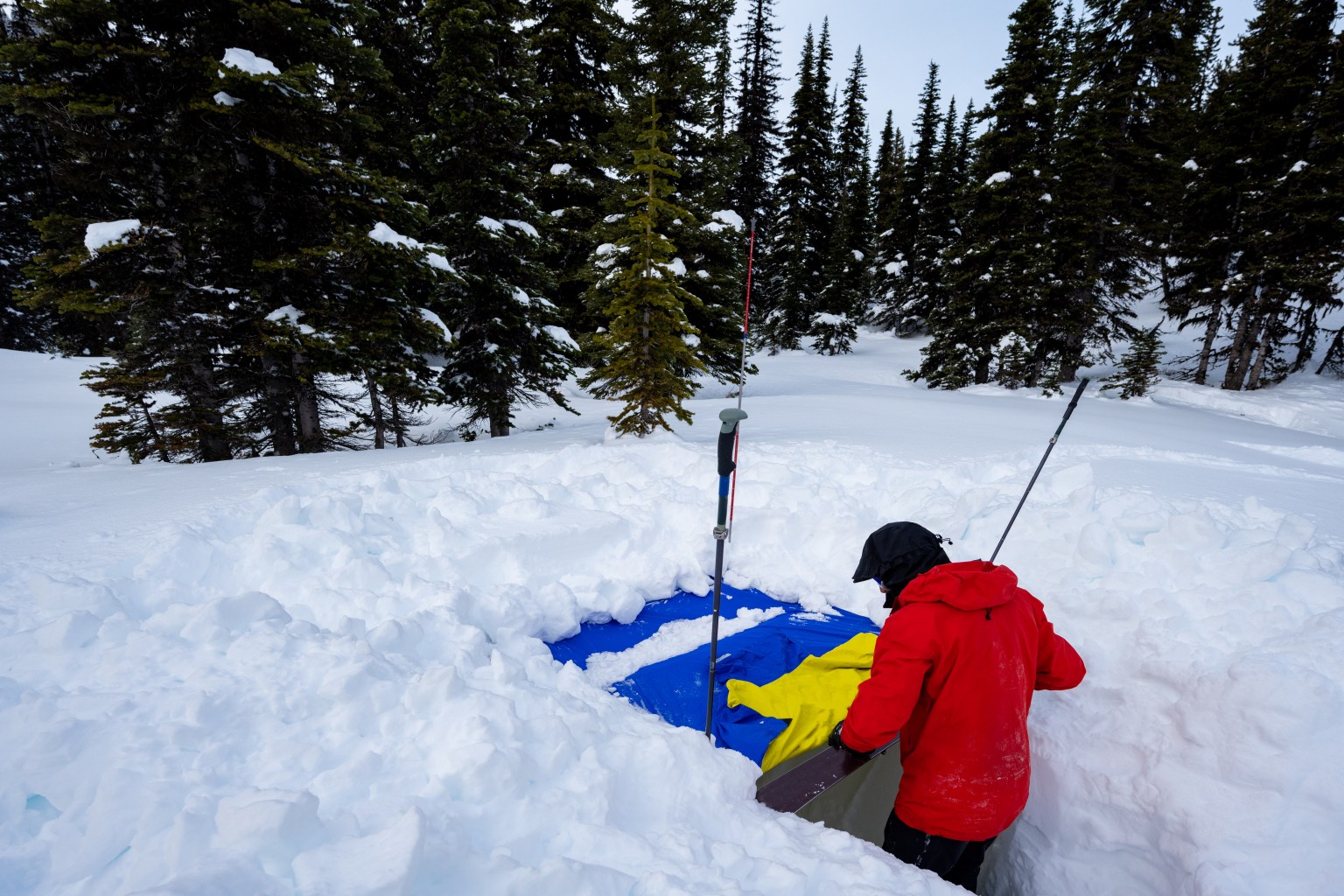 How to Build a Snow Shelter - Wide Open Spaces