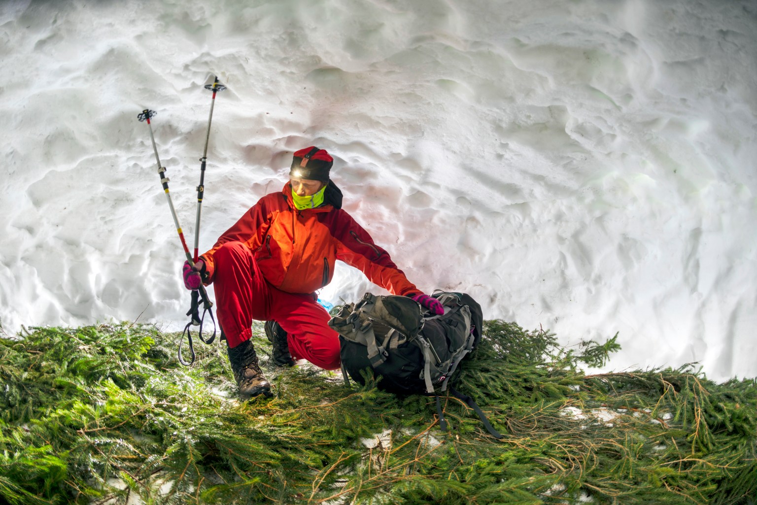 How to Build a Snow Shelter - Wide Open Spaces