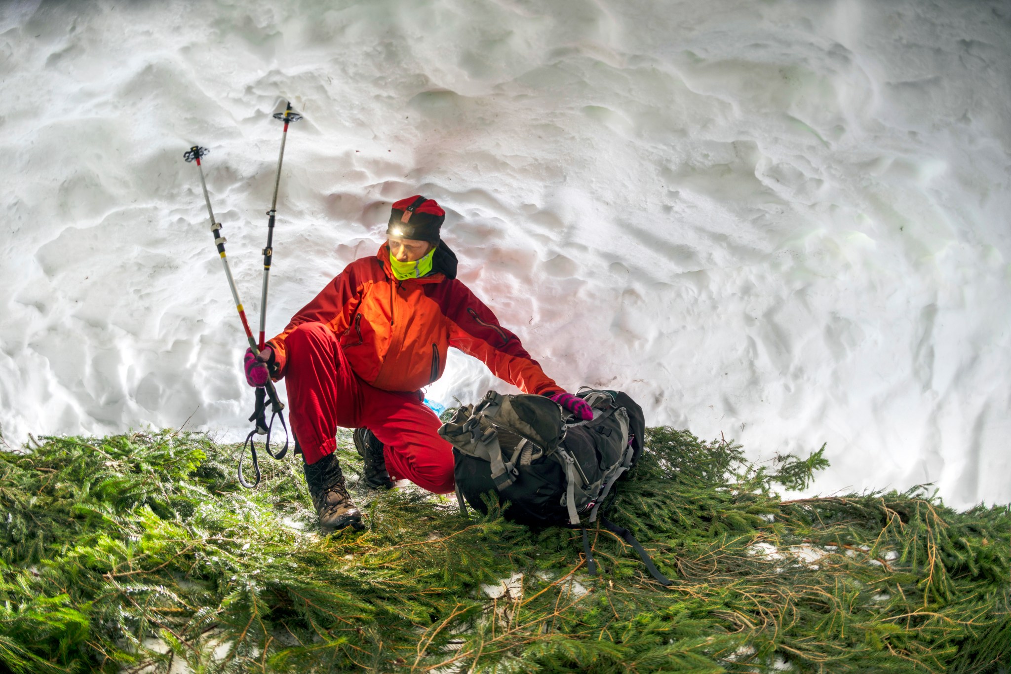 How to Build a Snow Shelter - Wide Open Spaces
