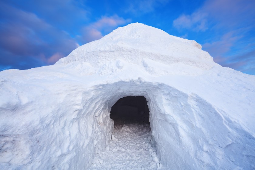 How to Build a Snow Shelter - Wide Open Spaces