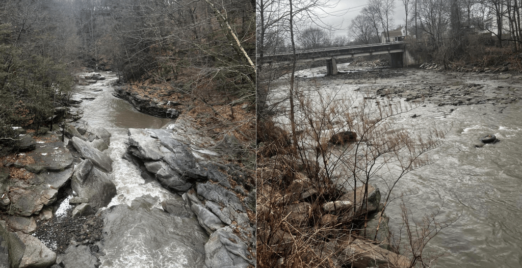 Blue Ribbon Trout Stream Buried in Sediment in Pennsylvania