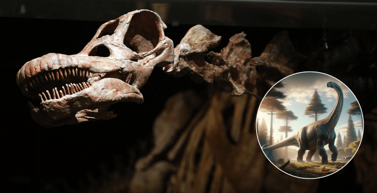 Man Discovers Rare Titanosaur Skeleton in French Forest