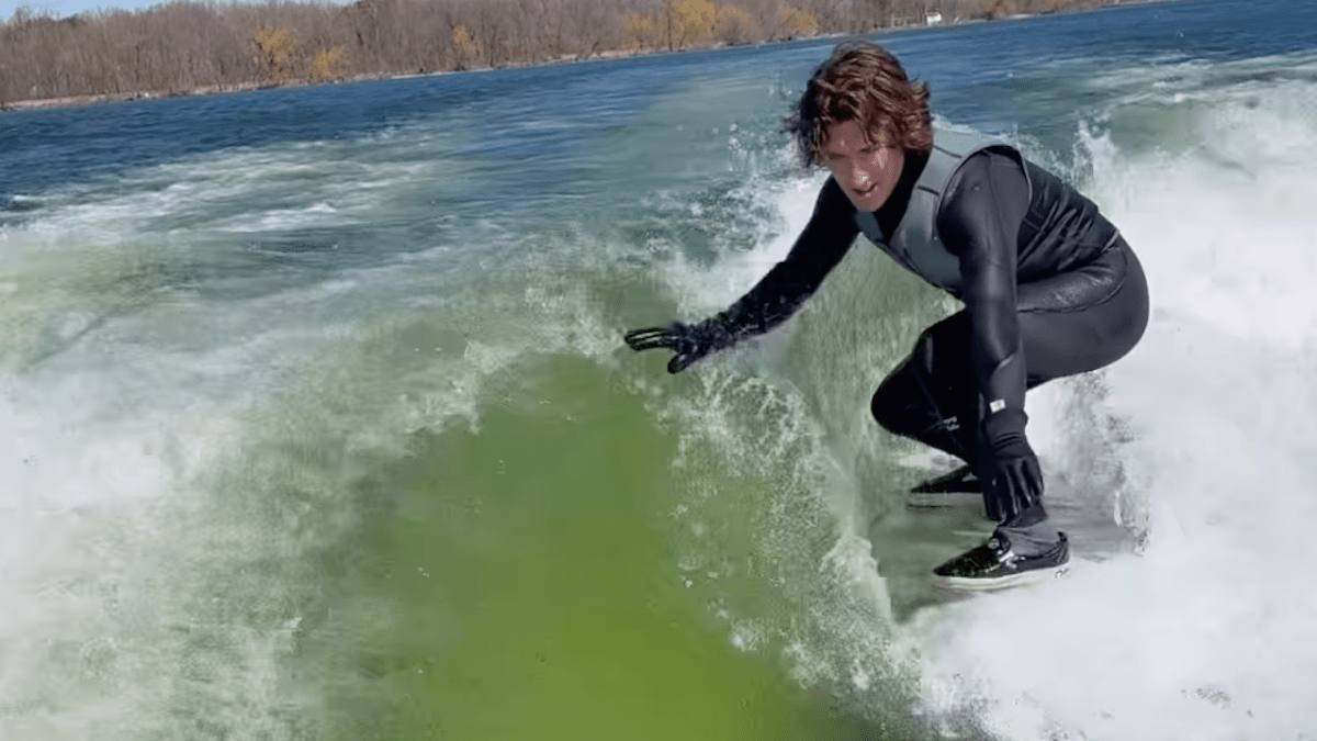 WATCH: Can You Surf on a Surfboard Made of Ice? - Wide Open Spaces