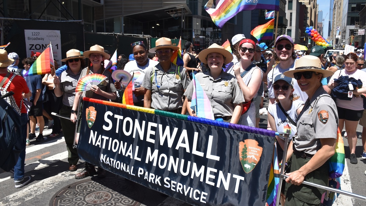Interior Dept. Clarifies Policy for Uniformed Participation in Pride