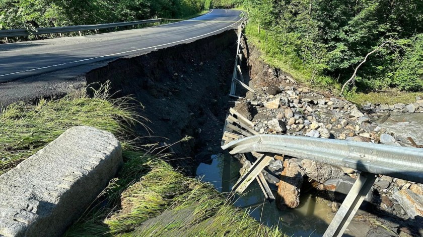 Hurricane Beryl Remnants Wash Away Vermont Apartment Building