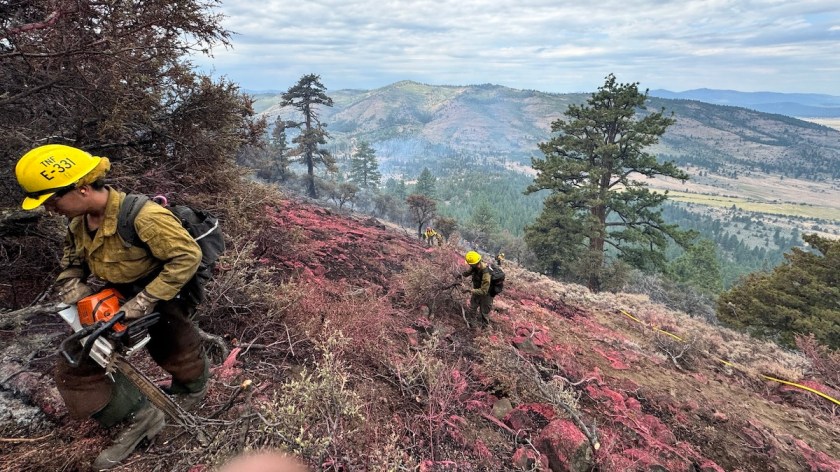 158 lightning strikes Tahoe forest as crews battle wildfires