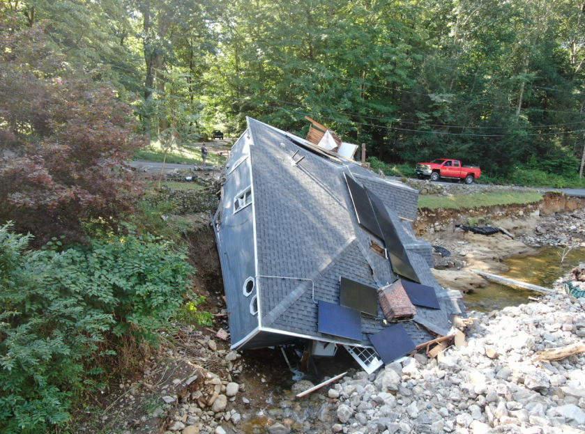 Insane Video Shows Connecticut Home Collapsing After Storms - Wide Open ...
