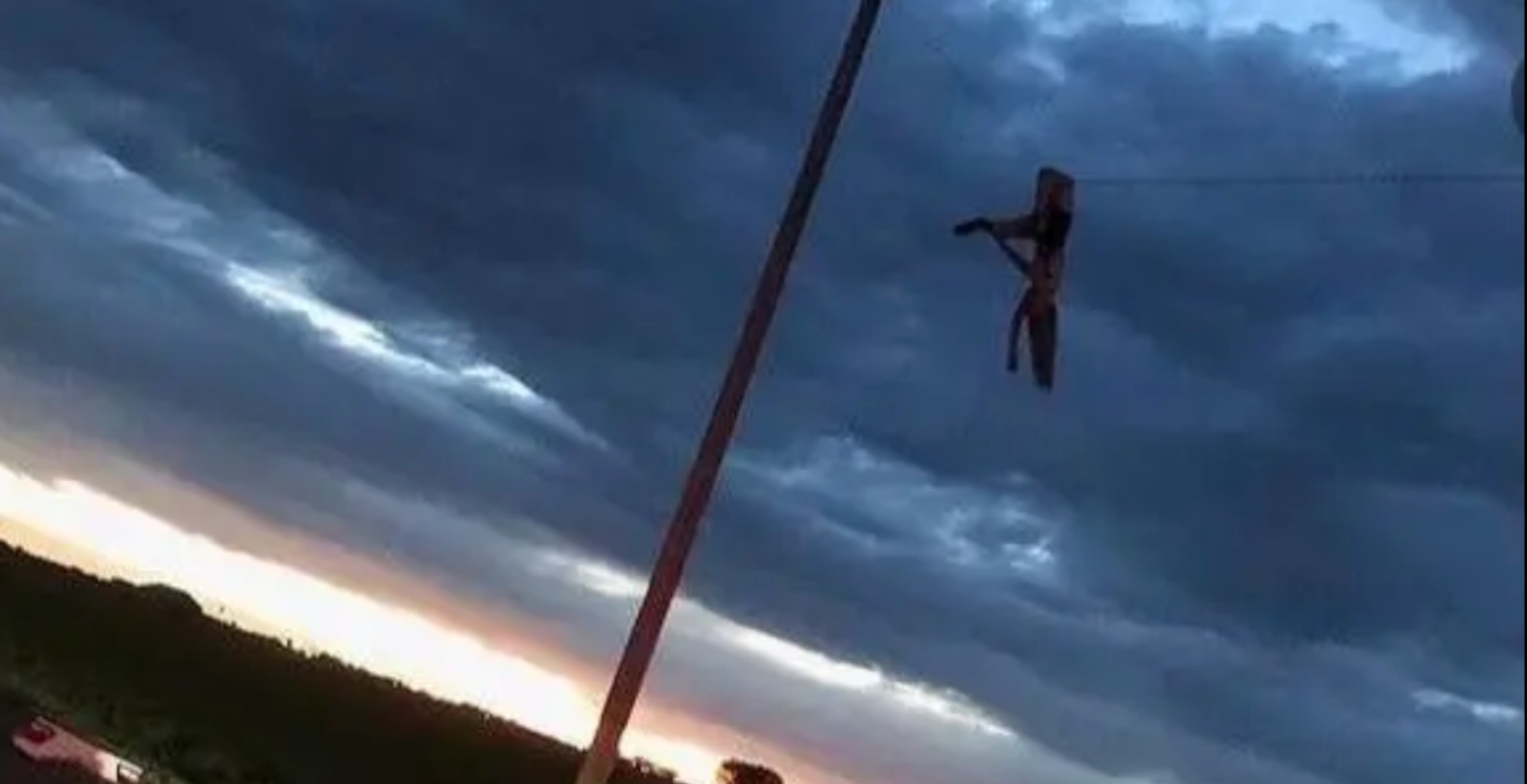 Teen, Left Hanging From Power Line By Broken Leg After Car Crash ...