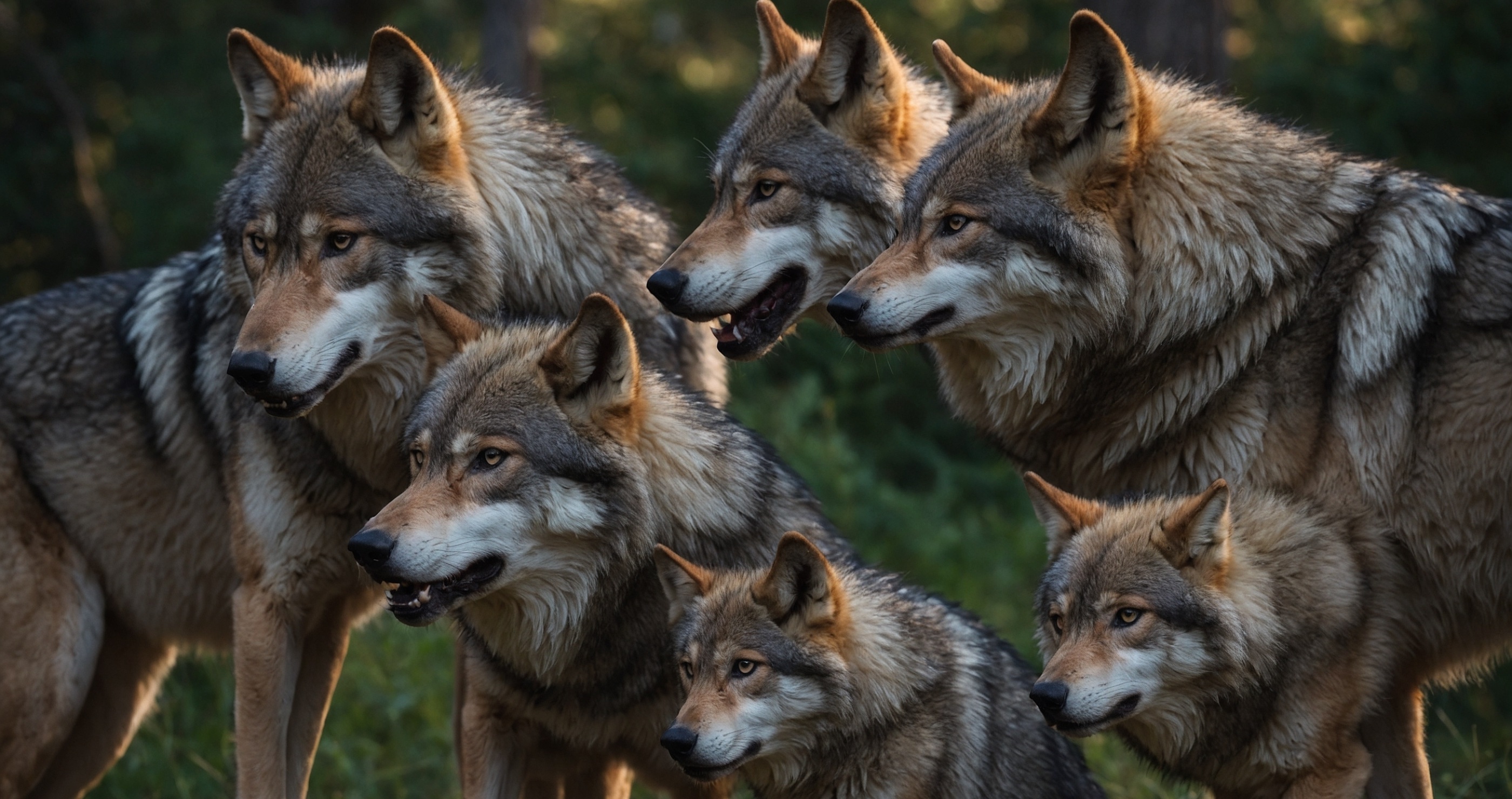 Terrifying Moment A Pack Of Wolves Starts Charging At Hunter - Wide ...