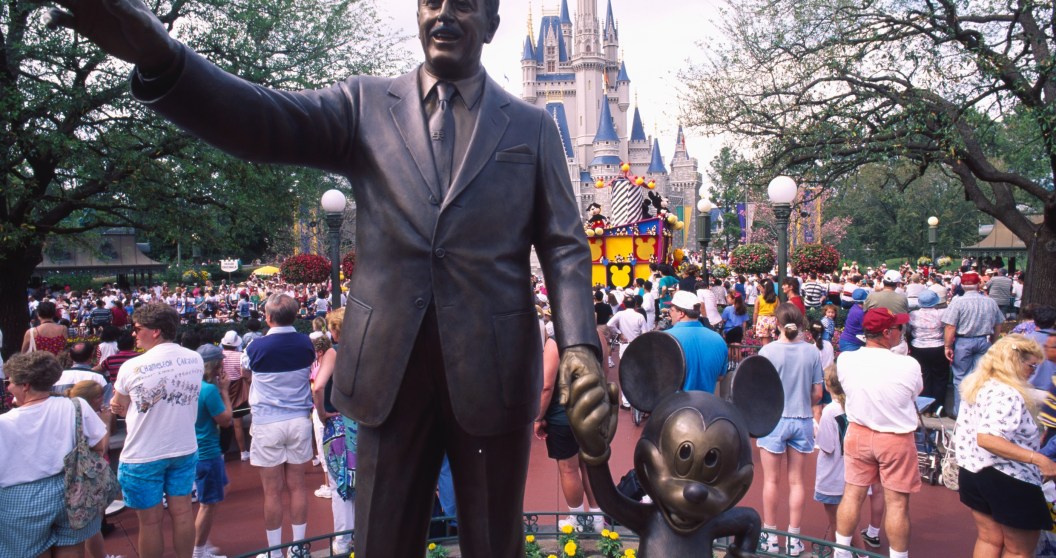 Disneyland Removes Iconic Statue Of Walt Disney And Mickey Mouse - Wide ...